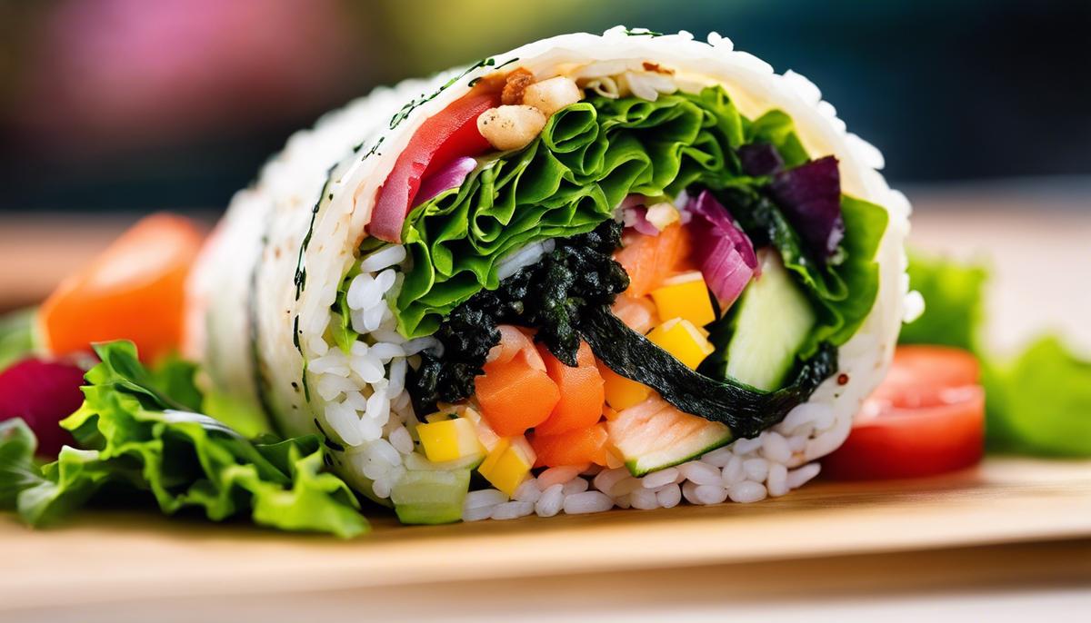 Sushi-Burritos: Fusion-Food Trend